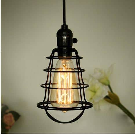 Vivi Basket Web Cage Single Bulb Hanging Light – Lightingshop