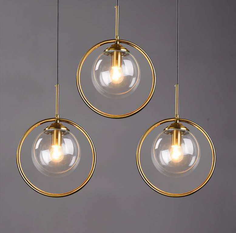 LED Creative Decorative Metal & Glass Pendant Light – Lightingshop